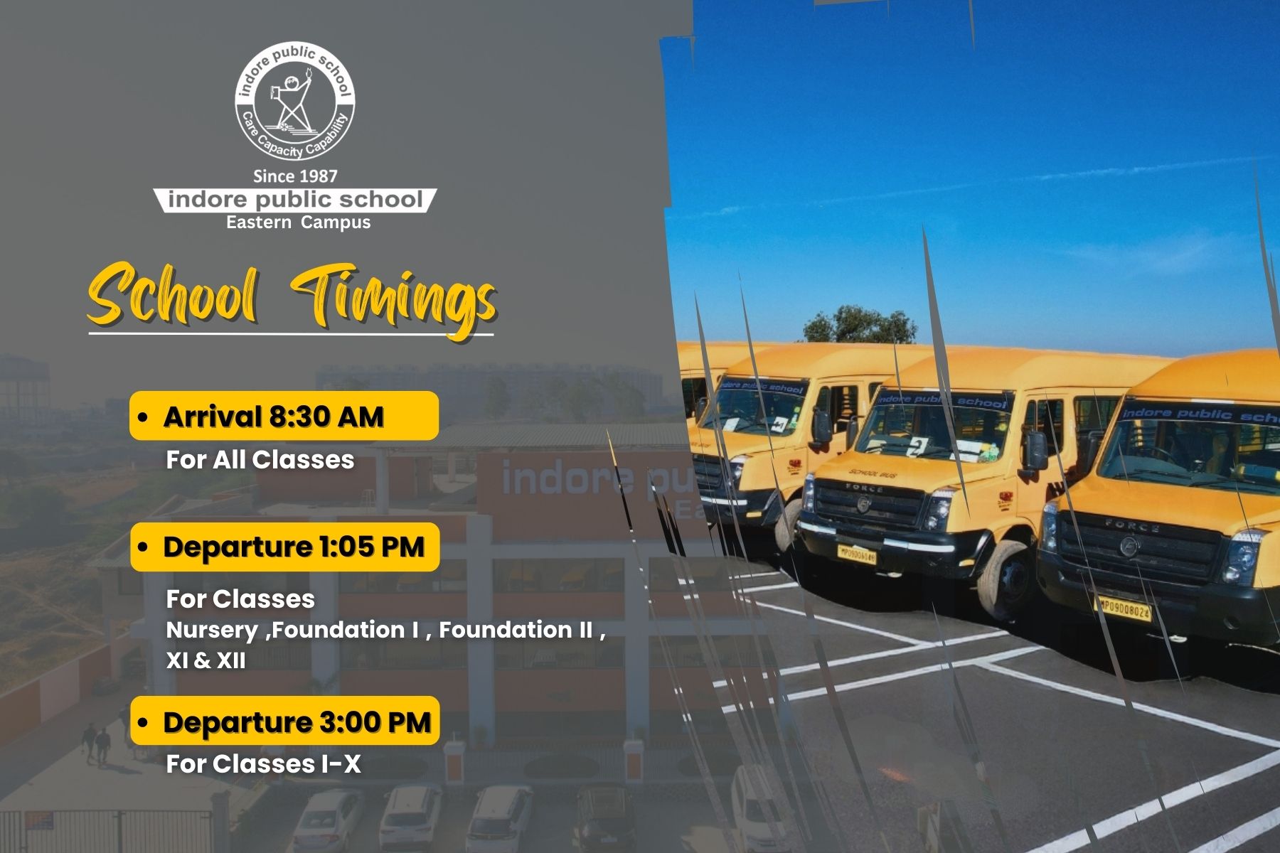 School Timing – Indore Public School